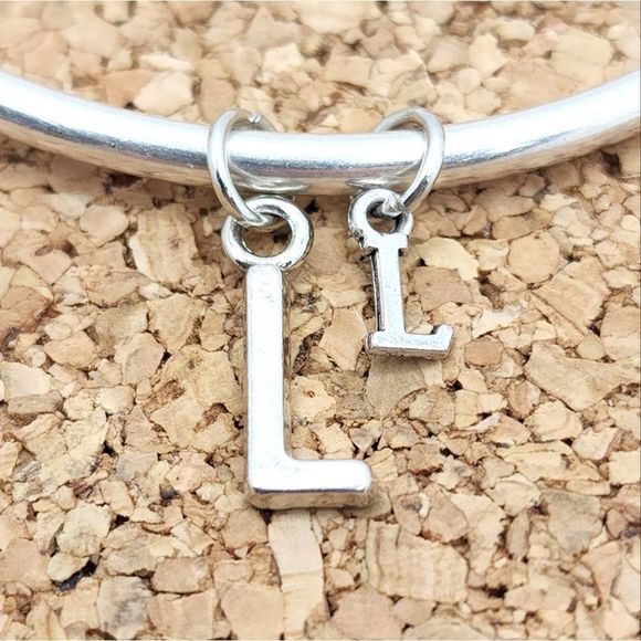 Charmed | Jewelry | 52 Silver Letter Lintial Alphabet Charm For Pandora ...
